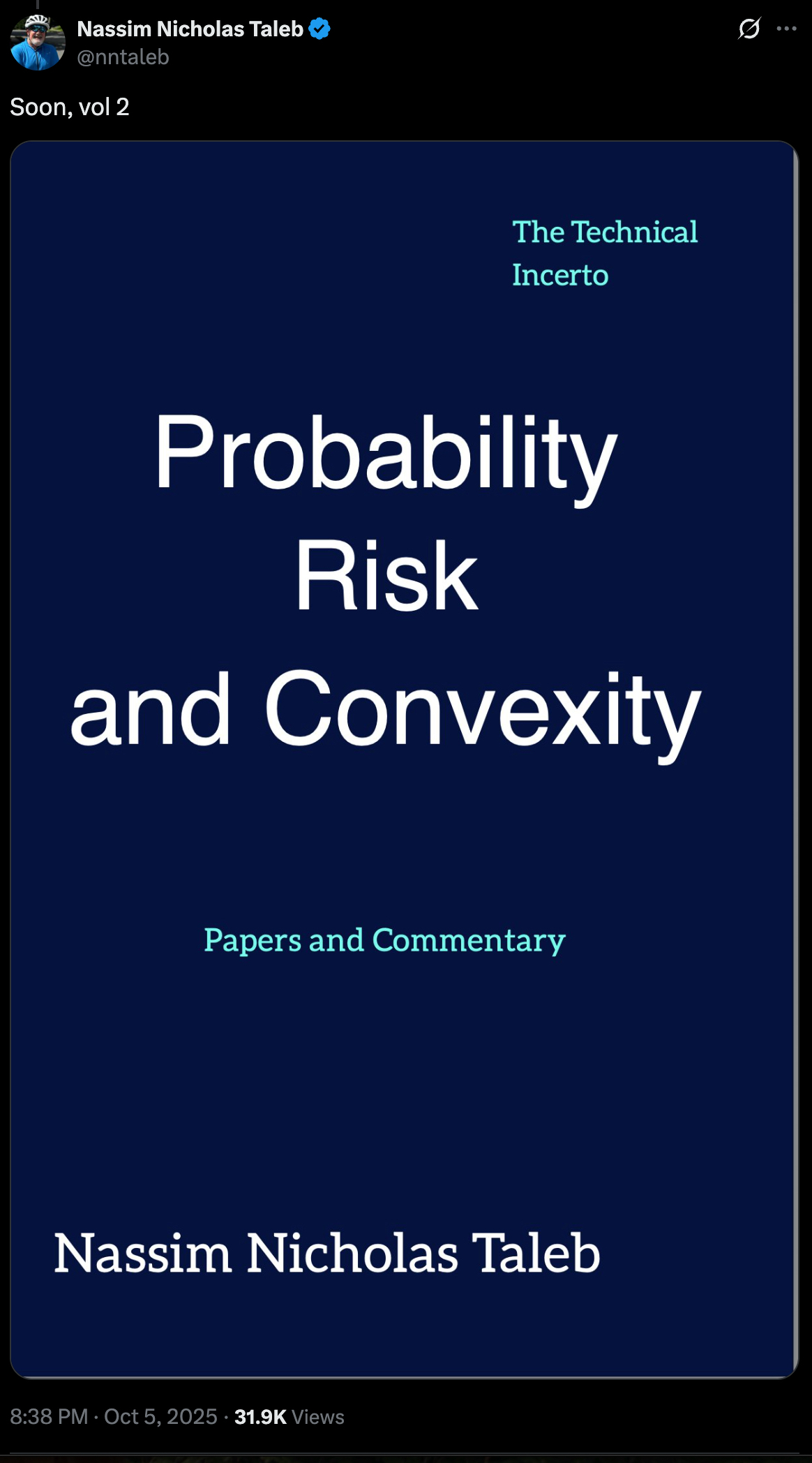 2025 - Nassim Taleb